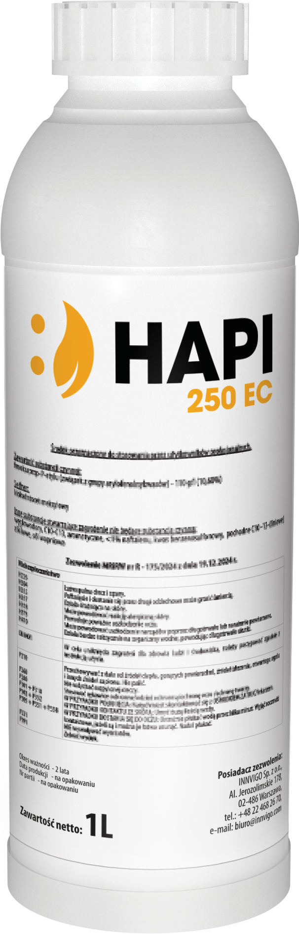 Hapi 250 EC - wybieram INNVIGO